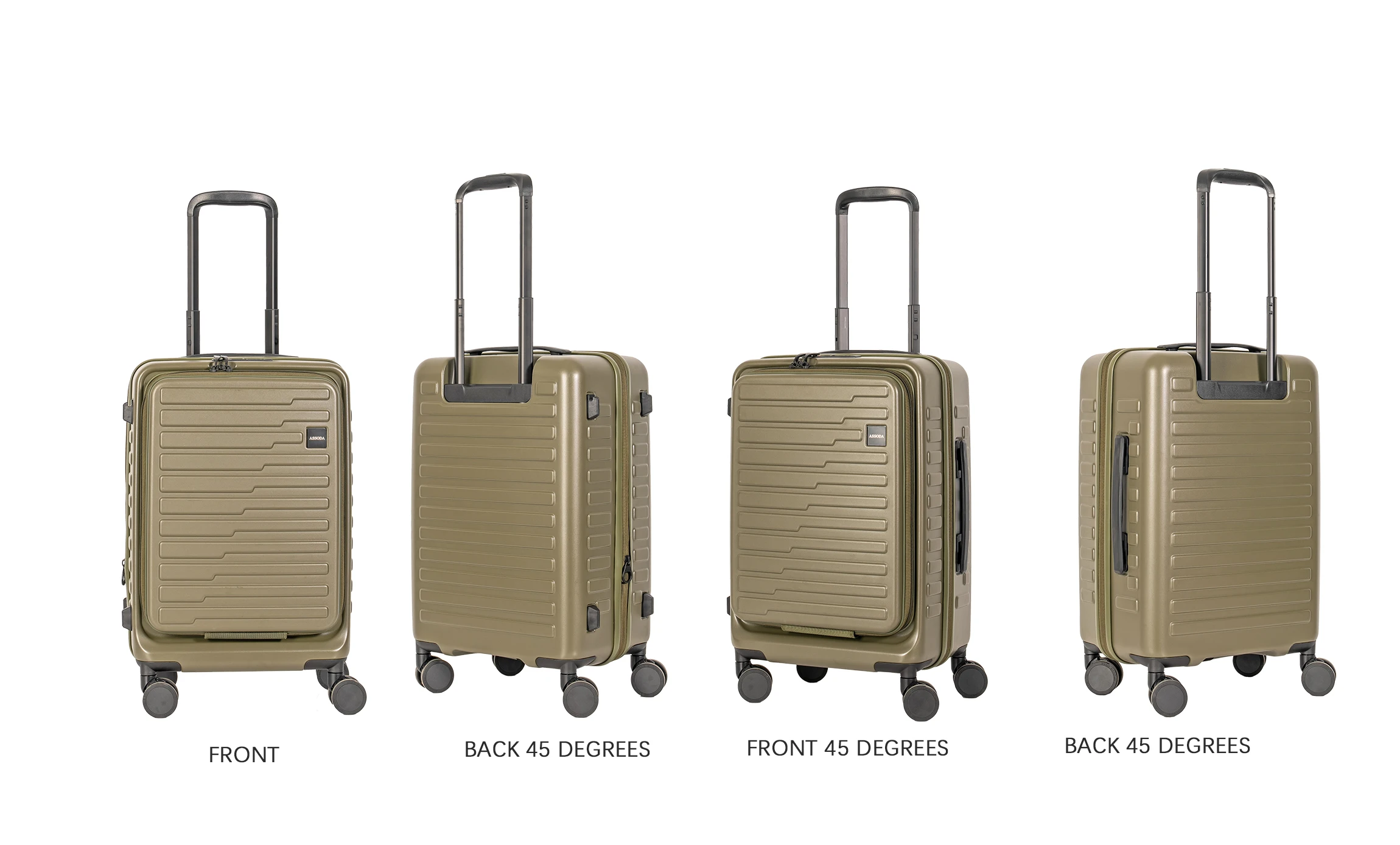 Custom Design Expandable Pc Luggage Carry On Front Pocket Laptop Cabin ...