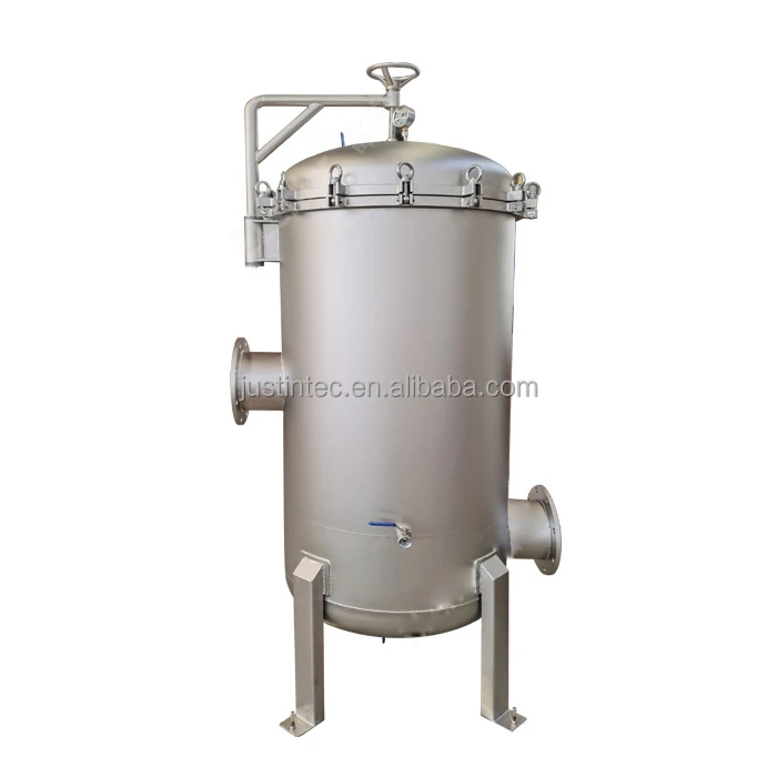 Particulates Filtration 40inch 20-40 TPH Single Element Stainless Steel ...