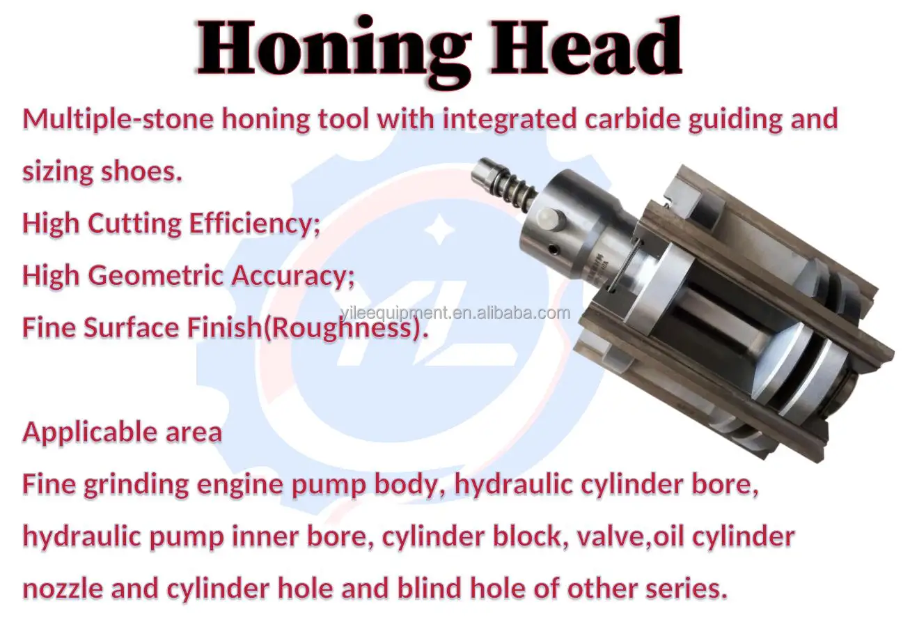 D6-L16-40 Model Honing Head - High Quality Polishing Tool