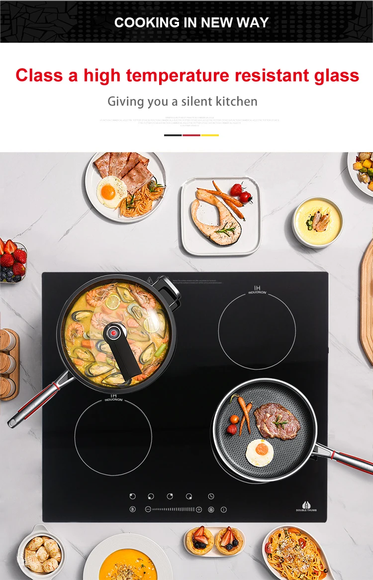 Classical Induction Furnace 2000w Build-in 590mm Electric Induction Hob ...