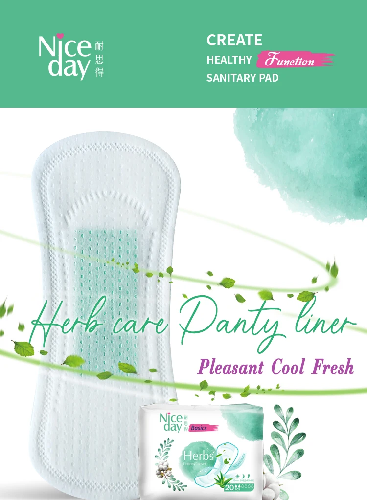 Niceday Cold Mint Herbal Sanitary Pads - Ultra Soft & Refreshing