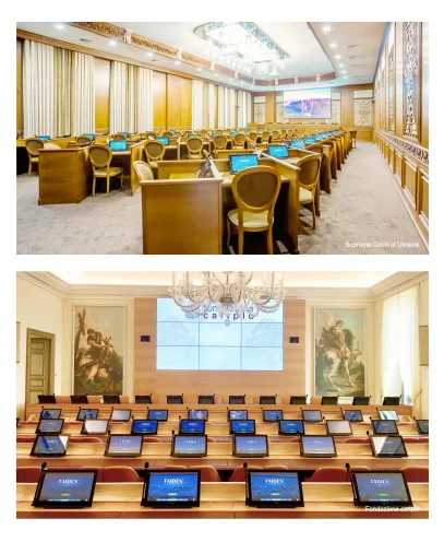 TAIDEN HCS-8368NAD/FM_B/50 Paperless Multimedia Congress Terminal for ...