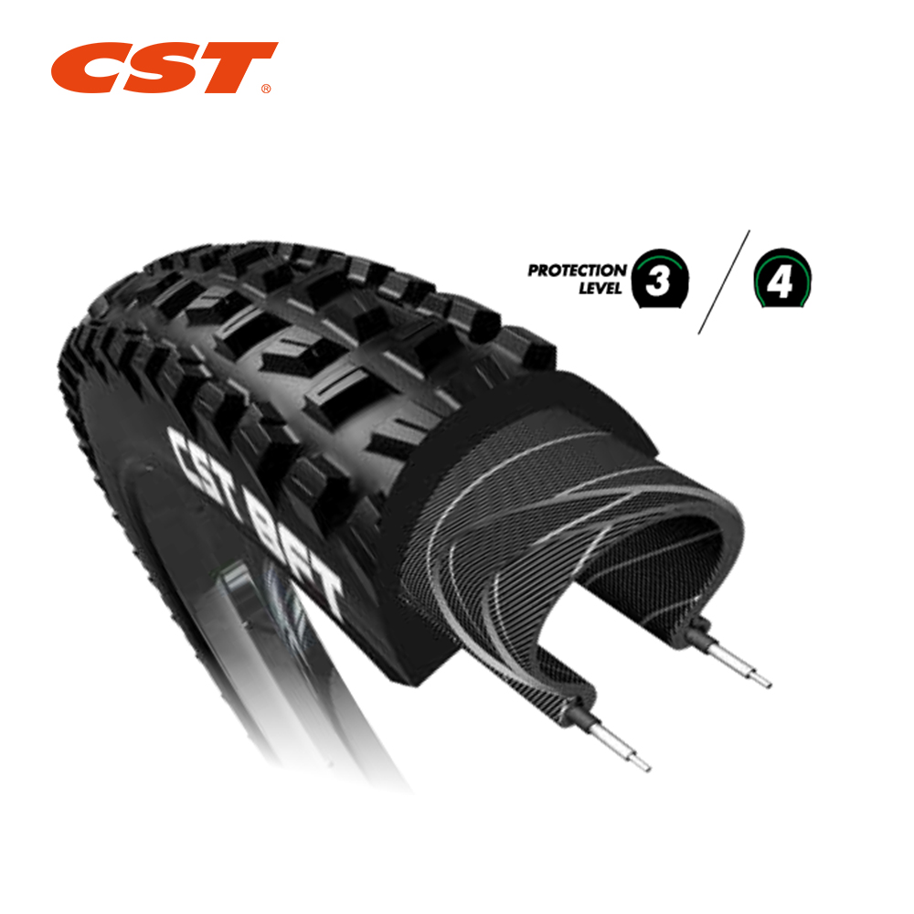 Cst C1880 Bicycle Important Black Mountain Bikes Fat Colored Tires 28x1 ...