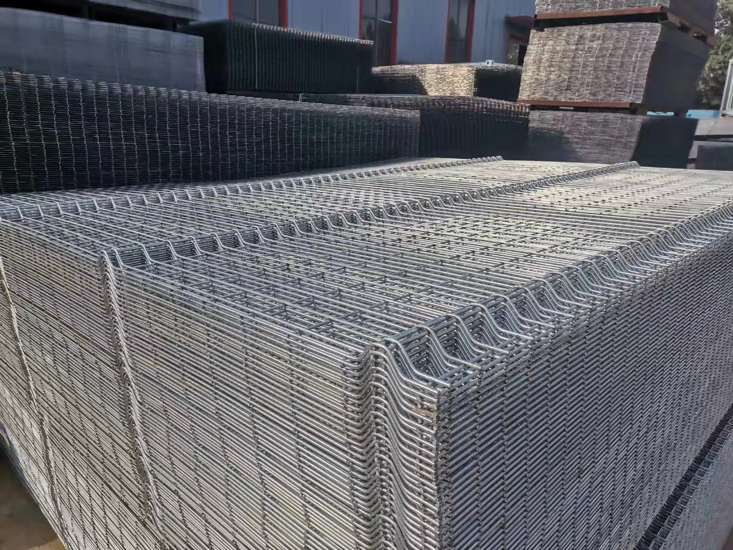 Customized Prison 358 Fence High Security 358 Bend Fence Waterproof ...