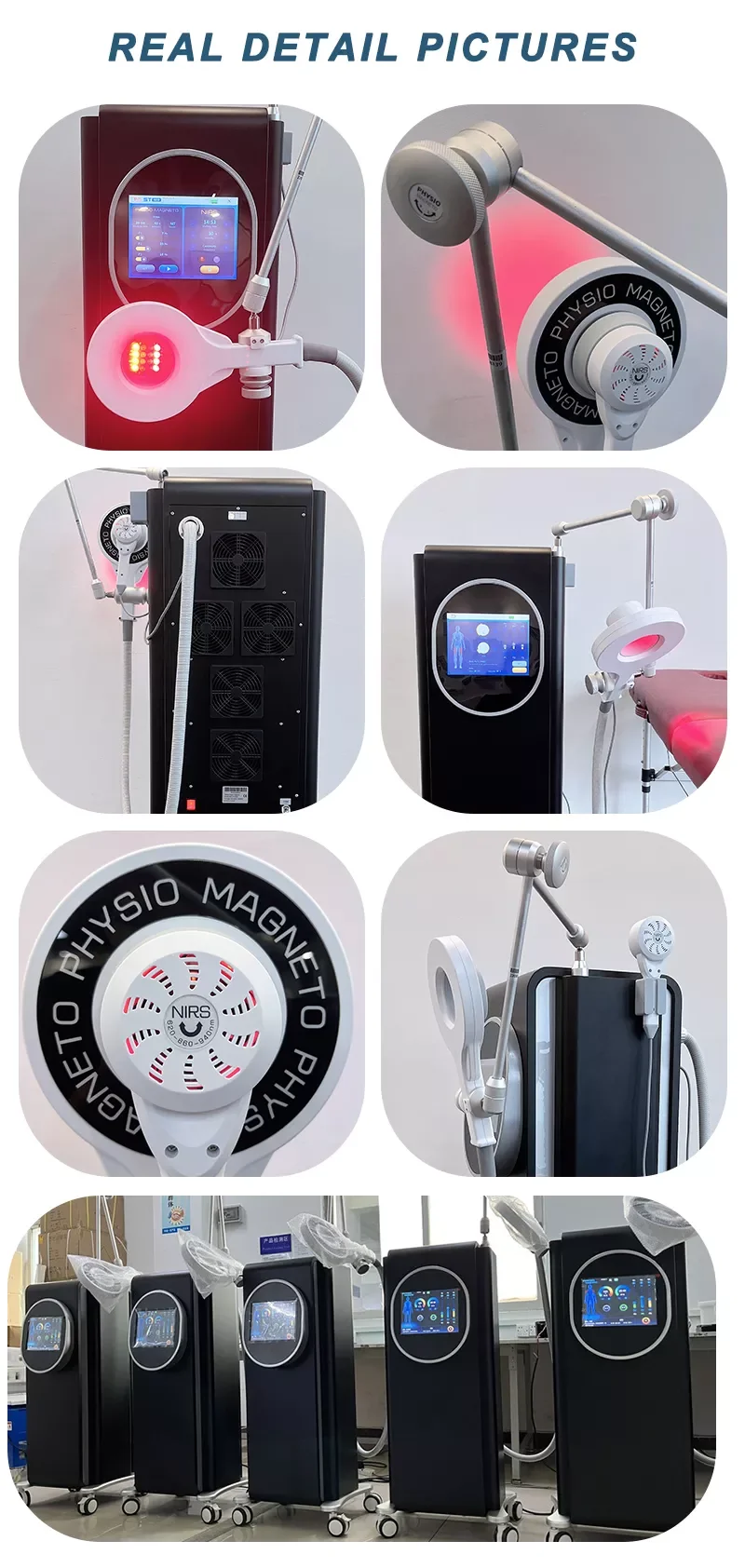 Portable Magnetotherapy Pemf Magnetic Therapy Physio Magneto Device Red ...