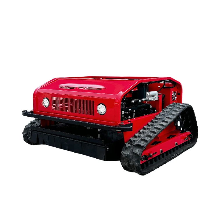 Large Grass Cutting Machine Slope Remote Controlled Electric Start Lawn ...