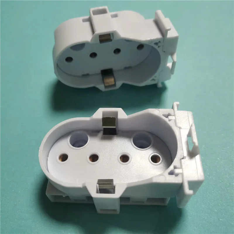 2g11 Lampholder Vertical 4 Pin Cfl Compact Fluorescent Socket H Tube ...