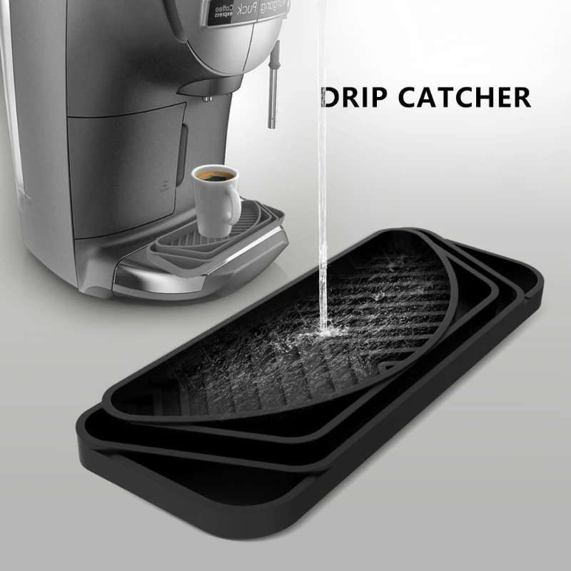 Classic Style Silicone Water Dispenser Drain Mat - Durable & Easy to Clean