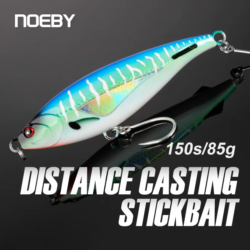 NOEBY Heavy Weight Sinking Stickbait 150mm 85g OEM ABS Plastic Fishing ...