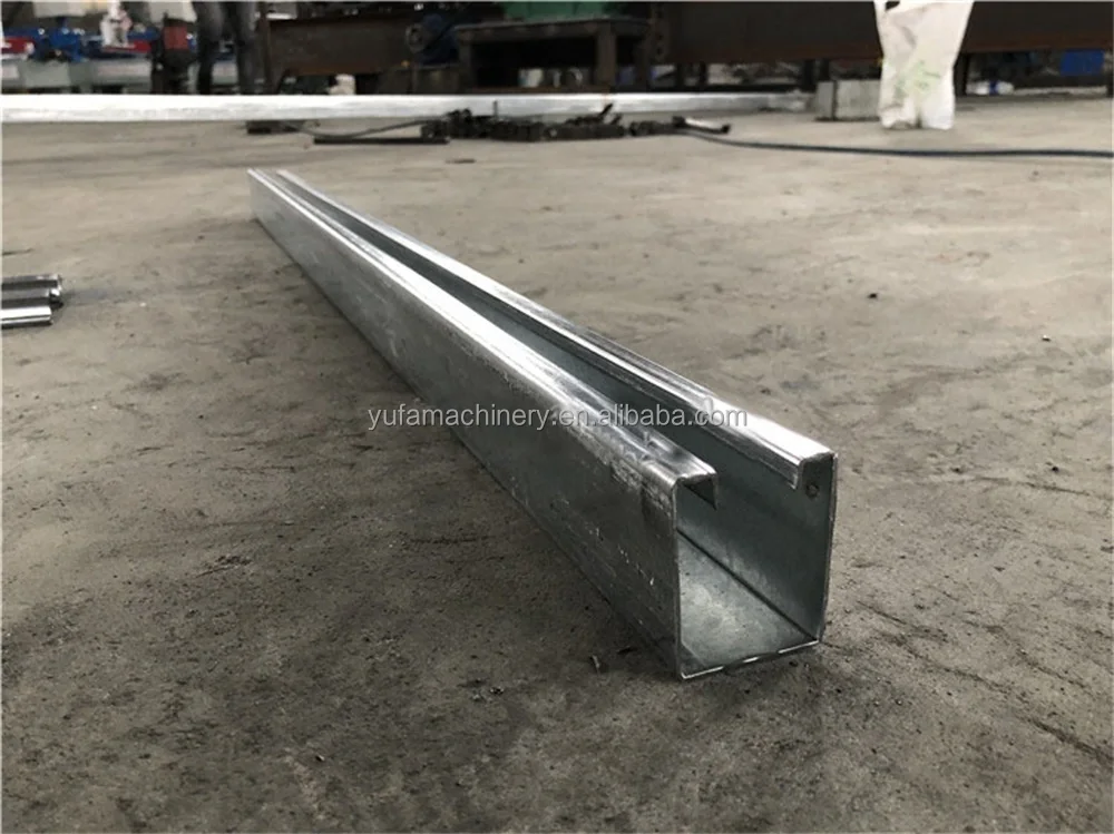 Guide Rail Roller Shutter Door Track Channel Roll Forming Machine