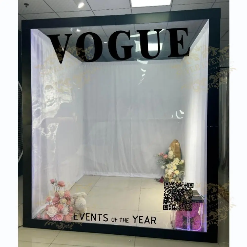 Alibaba.com: Custom Magazine Photo Booth Box with Aluminum Frame, LED ...
