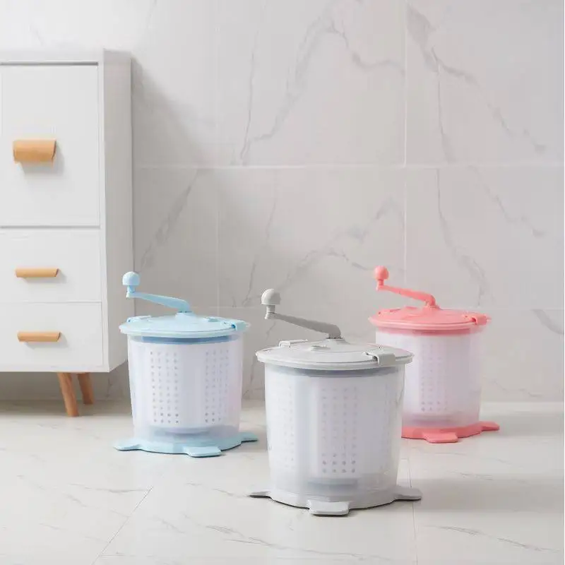 Manual Washing Machine Washing And Dewatering All-in-one Hand-crank ...