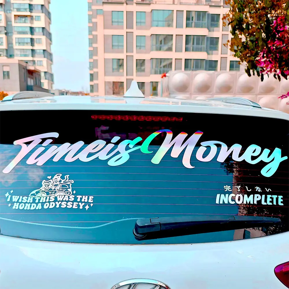 UV Resist Transfer Waterproof Custom Logo Car Stickers