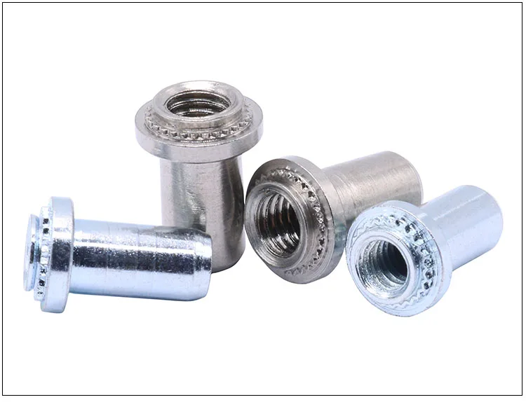 M3-M8 Carbon Steel Zinc Plated Self Clinching Blind Nuts