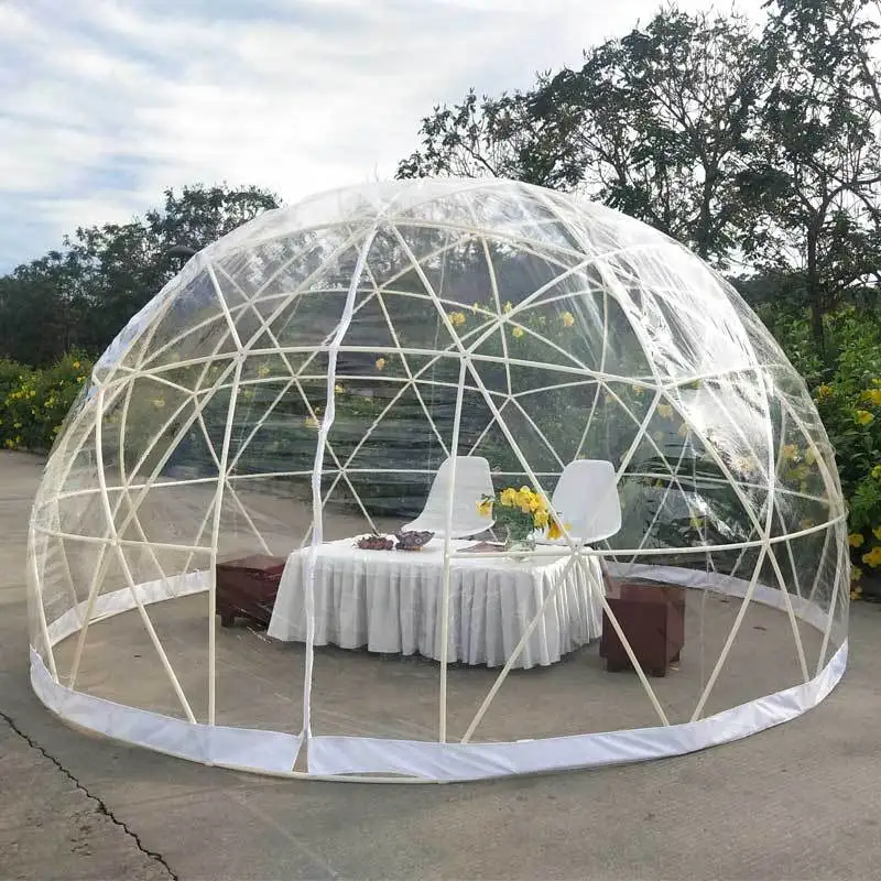 12ft transparent garden igloo clear geodesic house dome tents for ...