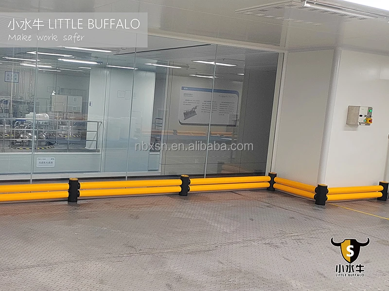 Elastic Barrier Factory Workshop Wall Corner Protection Barrier Shelf ...