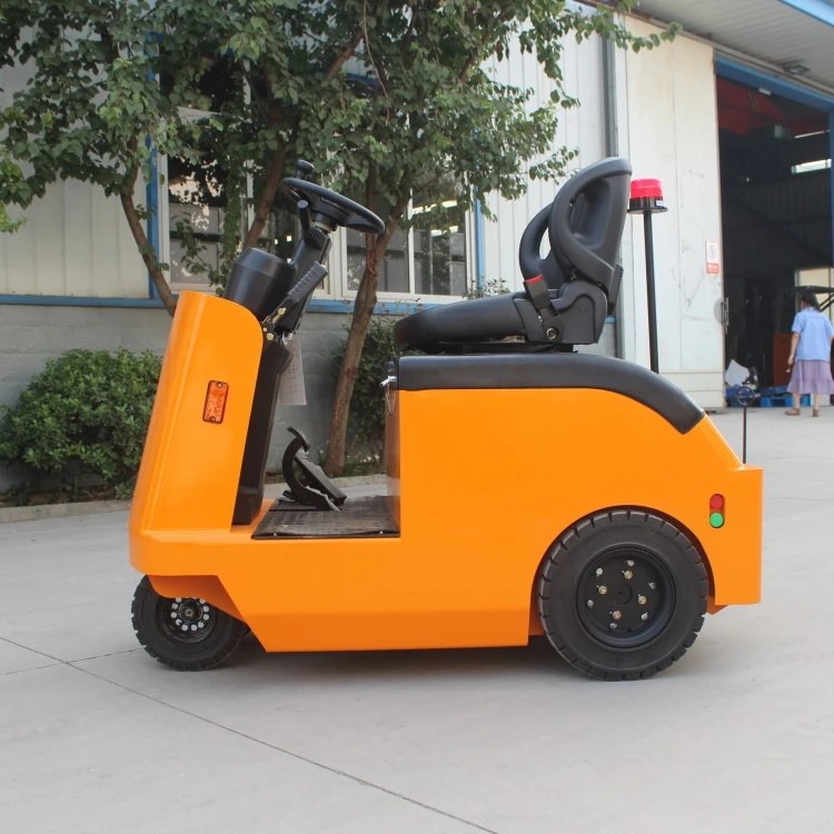 Heavy Duty Tug Tractor Electric Tow Tractor Seated Type 3000kg-6000kg ...