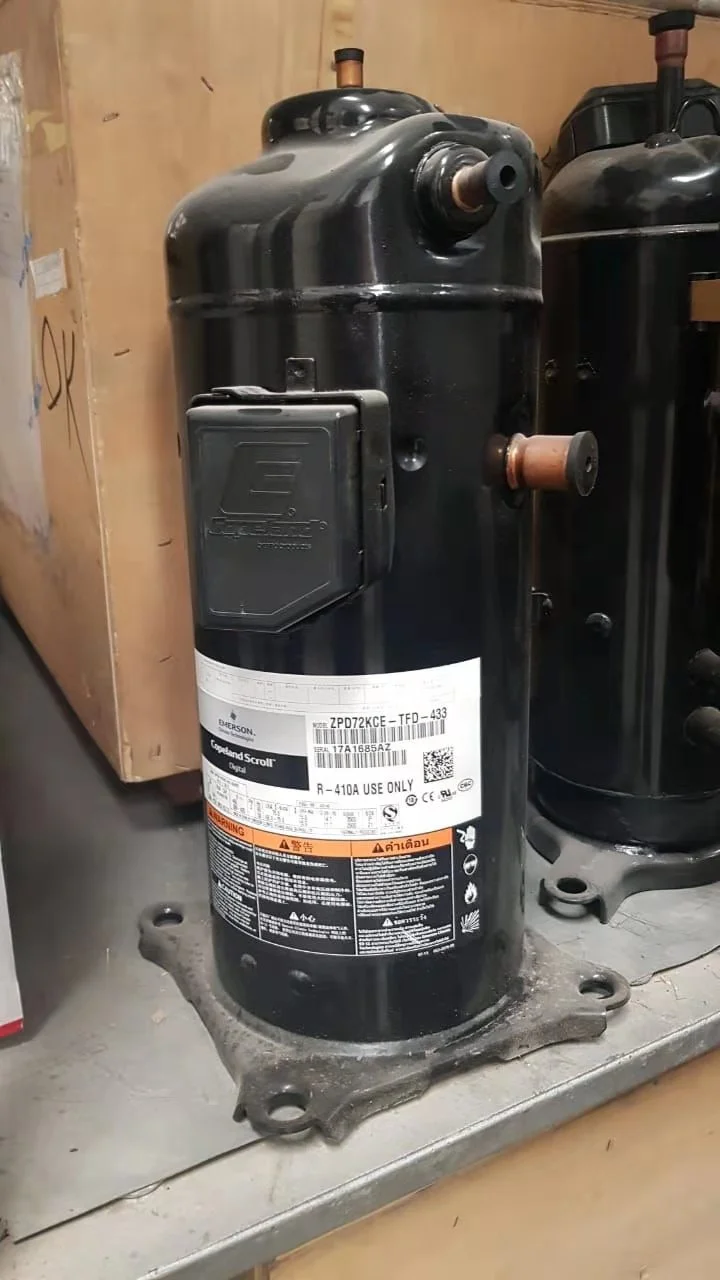 Copeland 7hp R410a Hermetic Scroll Compressor Zpj83kce--tfd-496 Zp83kce ...