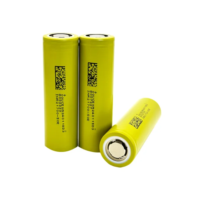 Consumer-Grade 21700 Rechargeable Batteries 3.7V 5000mAh Cylindrical ...