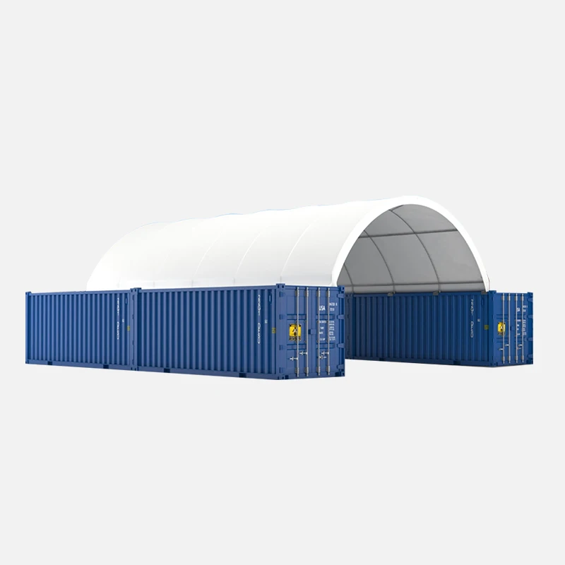 40ft Shipping Container Shed Pvc Cover Roof Container Canopy - Buy 40ft ...