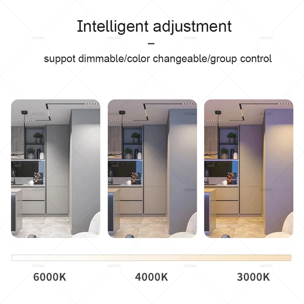 Smart Track Lights Led Lamps Changeable Magnetic Rail App Smart System ...