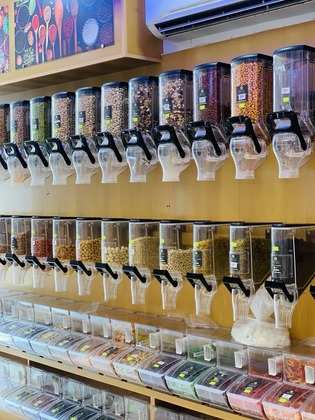 Shop Our Clear Bulk Food Dispenser Bins - Perfect for Nuts & Cereal