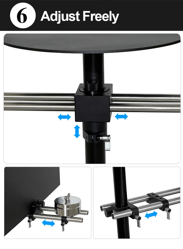 360 Photography Turntable - Spinning Camera Rig for Filmmakers