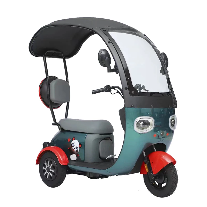 Electric Three-Wheeler Mobility Scooter for Elderly & Adults