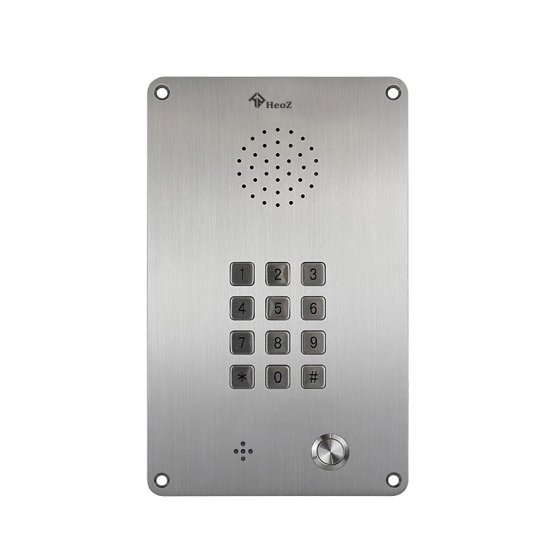 HeoZ Robust 2G 3G 4G Wireless Emergency Phone Outdoor GSM Door Intercom ...