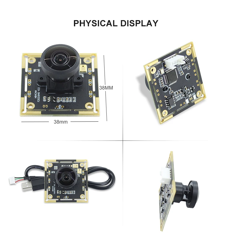 2MP USB Camera Module - 1080P Industrial Standard Camera
