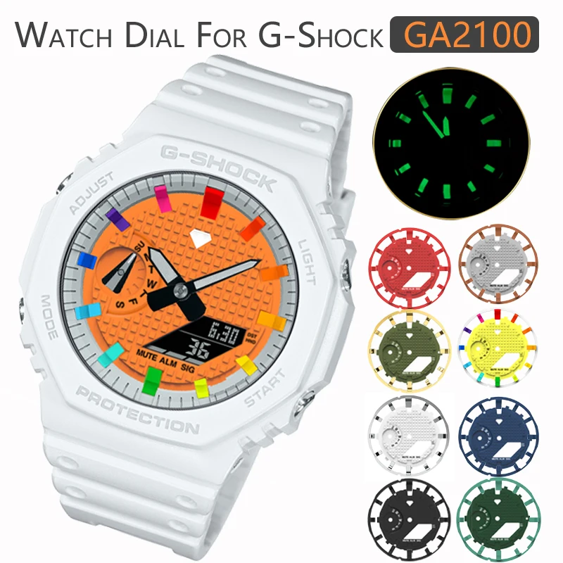 Ga-2100/2110 Accessories Dial Mod Kit Watch Bezel Scale Ring For ...