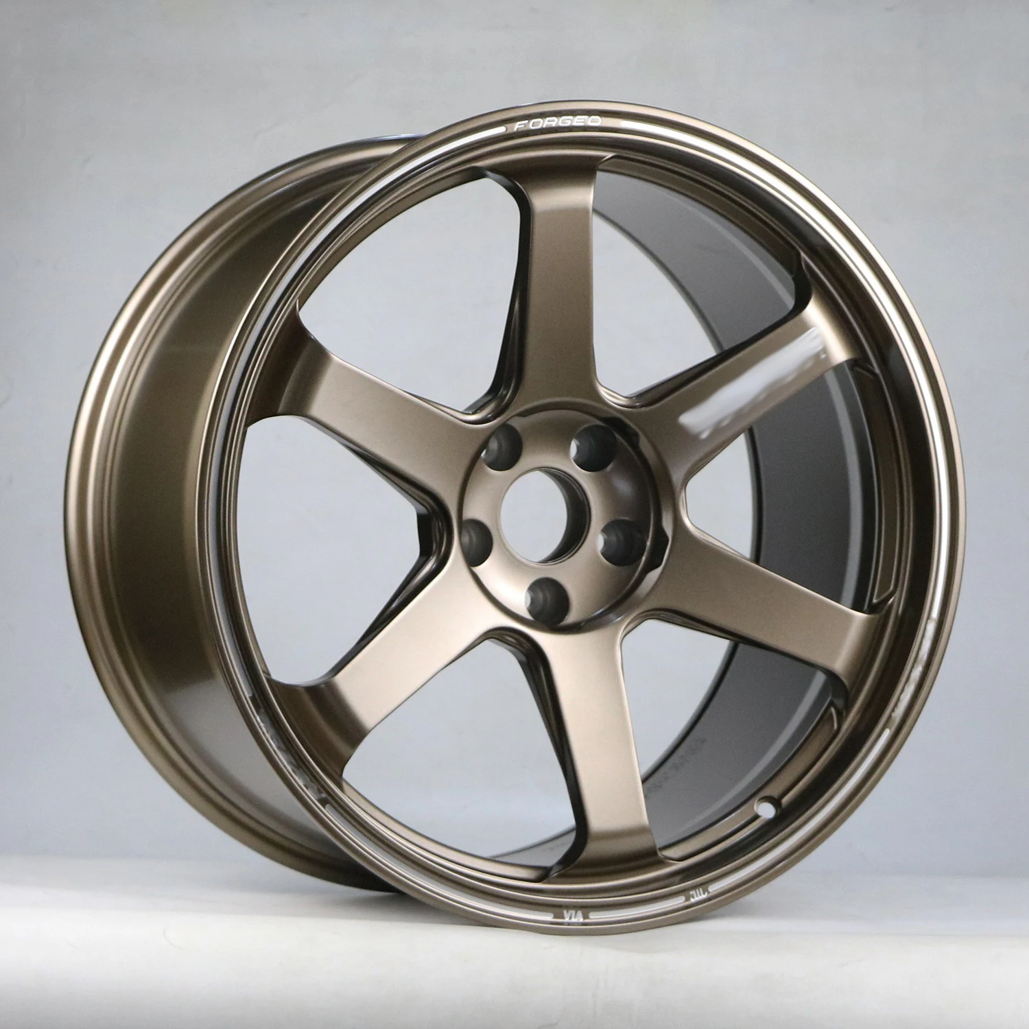 Aluminum Forged Wheels Bronze Te37 Wheels 18x10 19x11 20x12 5x114.3 ...
