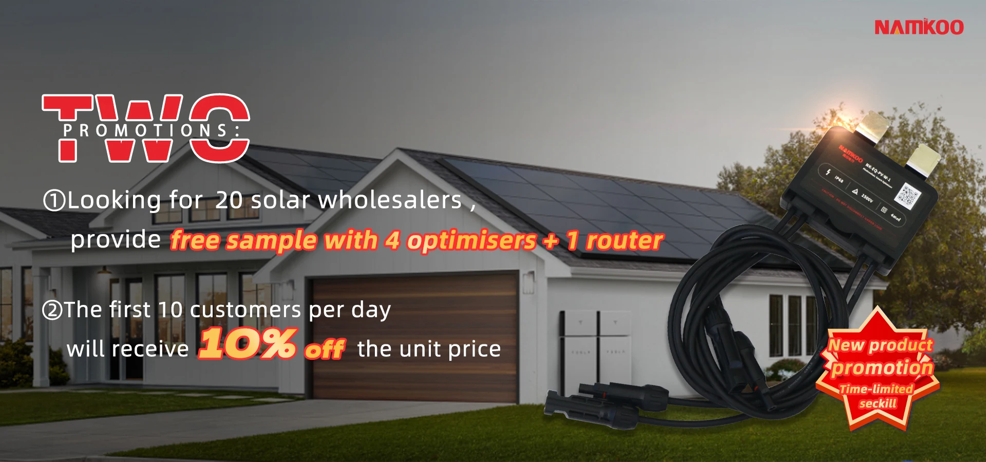 Nk-eq-pv-n-1 Solar Optimizer For High Efficiency Solar Panels & Mppt