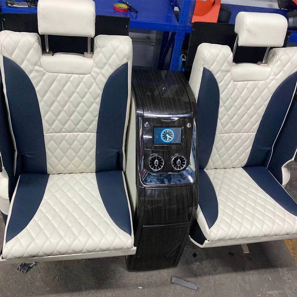 Custom Van Interior Accessories Conversion Half Partition Auto Bar With ...