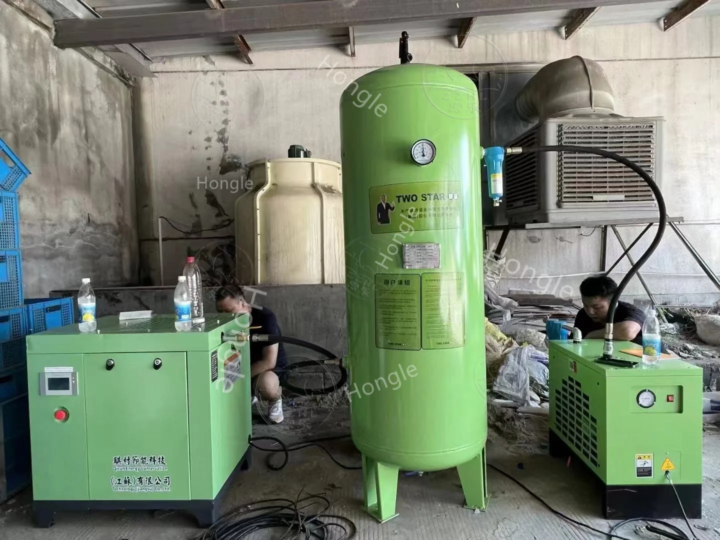 220v 60hz Single Phase 7.5kw 11kw 15kw 22kw Compressor Screw Air Screw ...