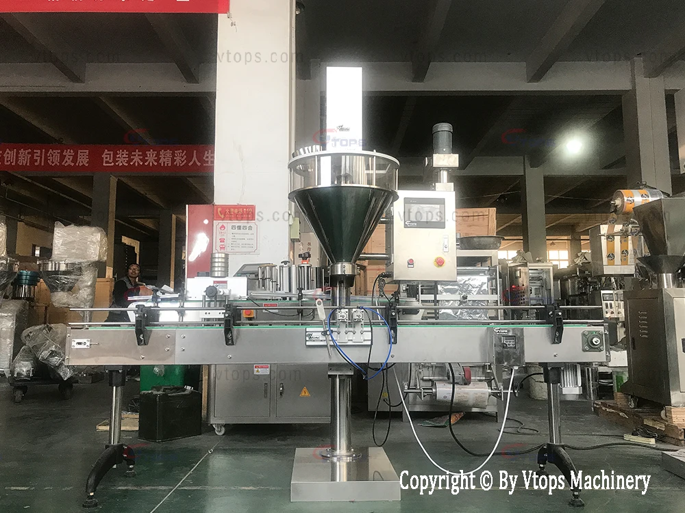 Automatic Linear Type 100g Spice Chili Dry Powder Filling Packaging ...