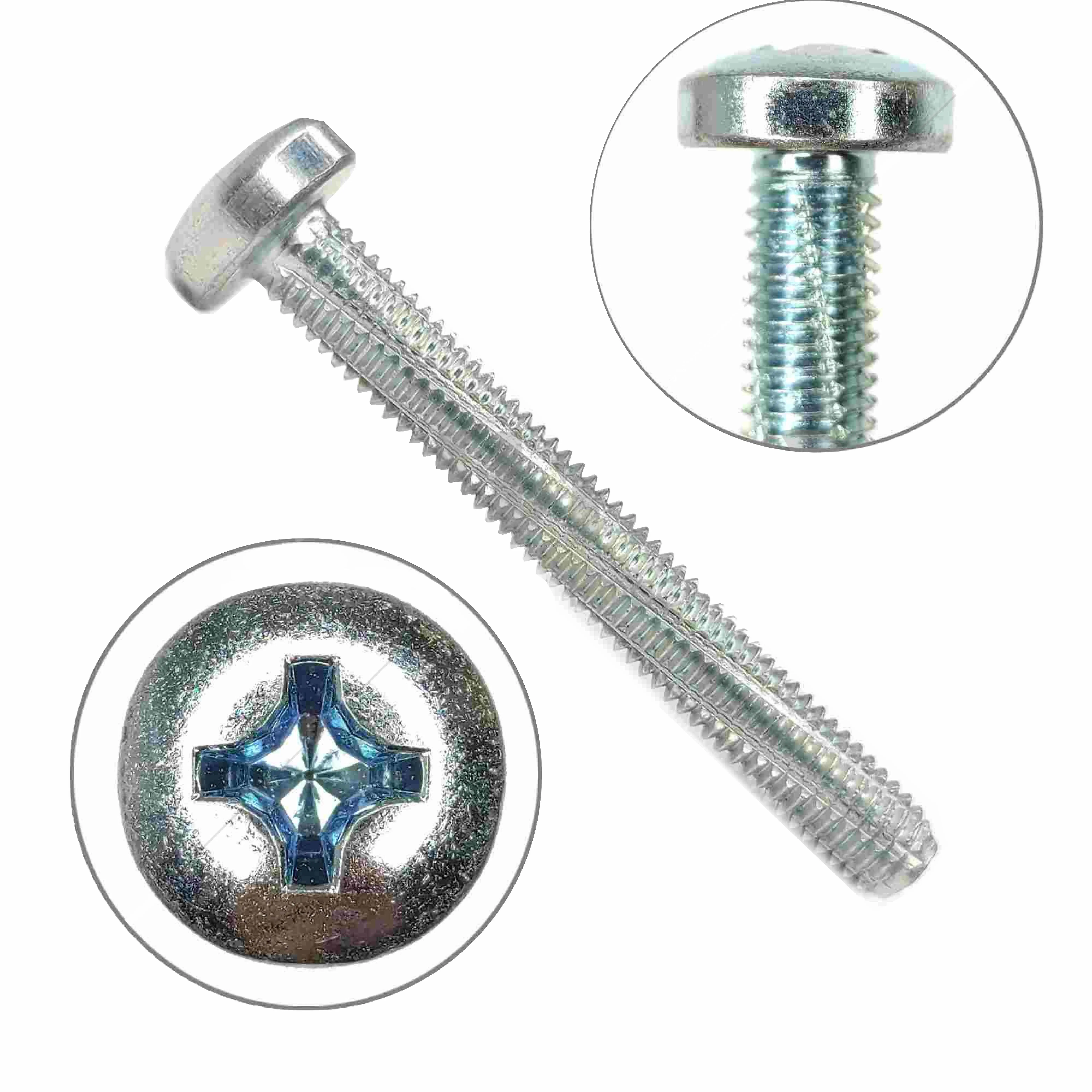 DIN 7516A Pan Head Thread Cutting Screw Galv. Rolling Thread| Alibaba.com