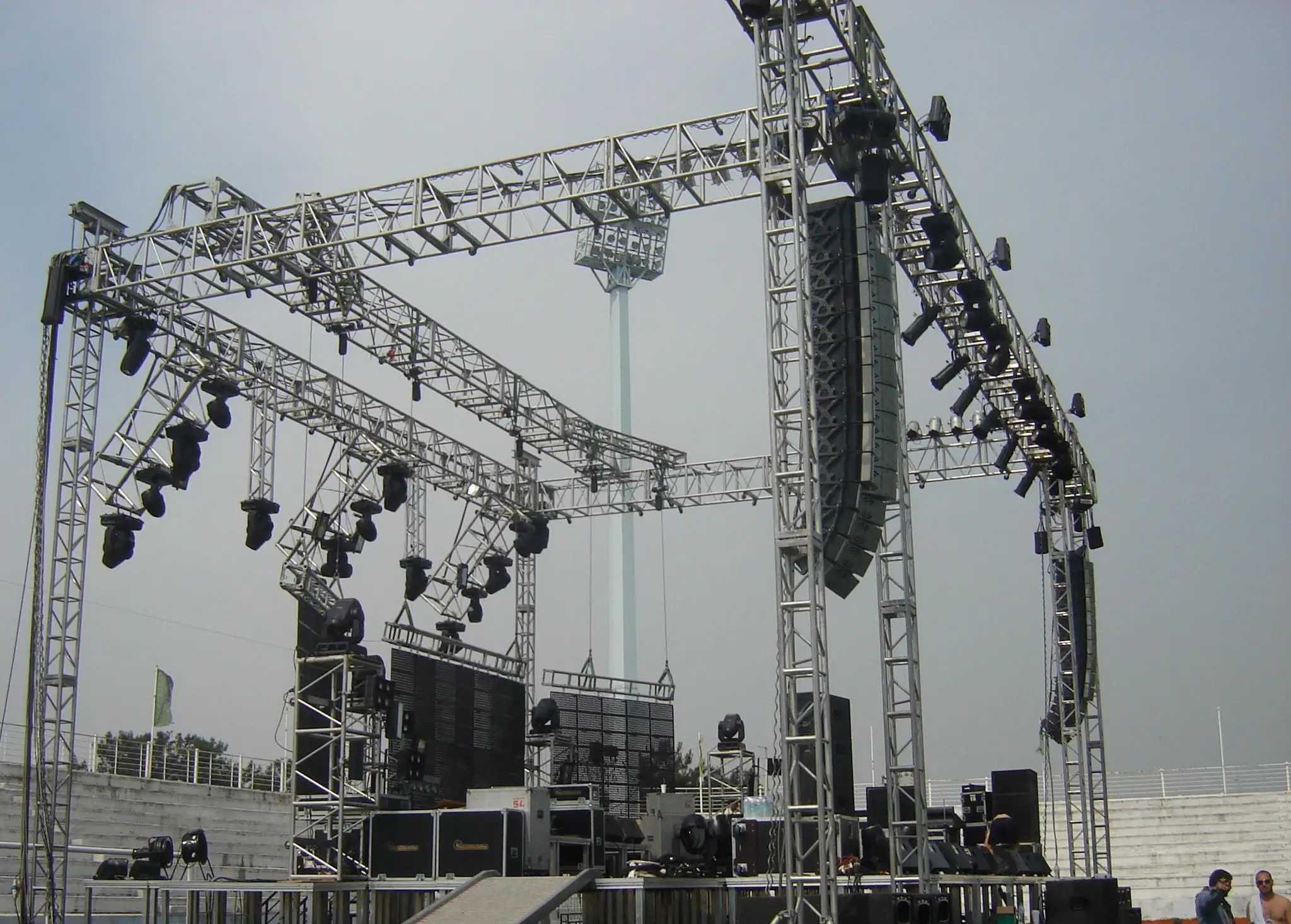 High Quality Electr Stage Hoist D8 Truss System Controller Chain Stage ...