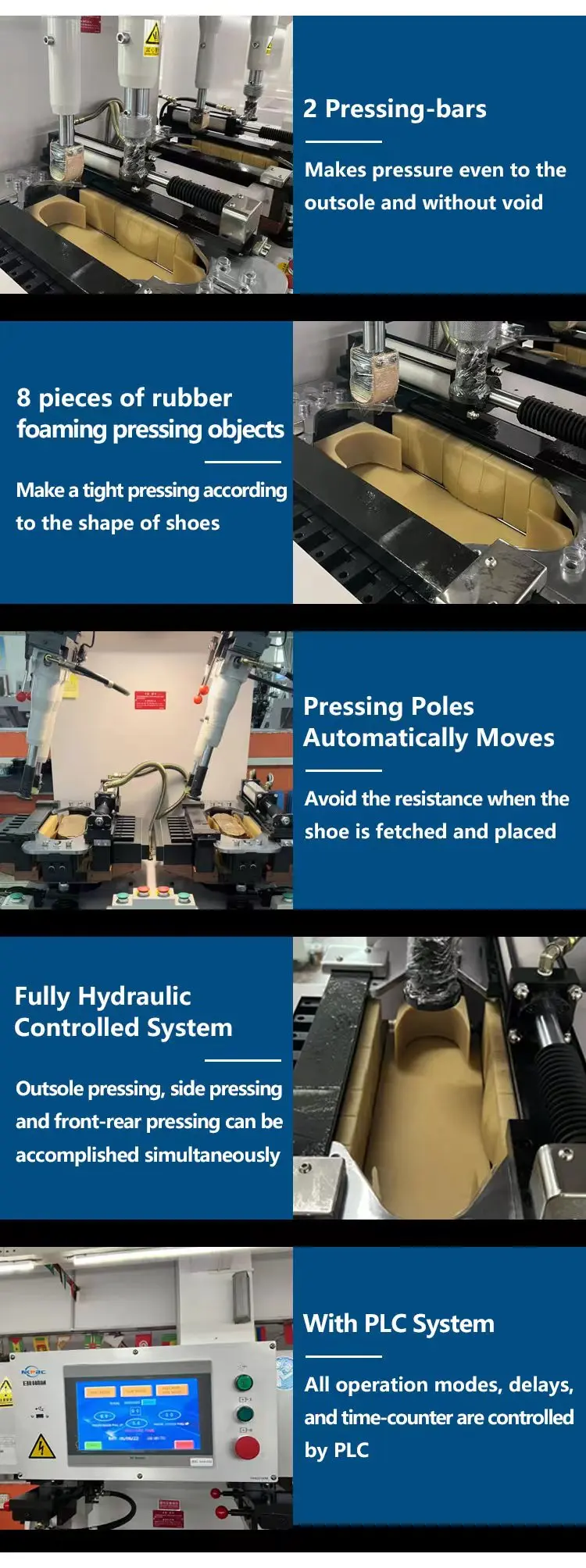 Universal Plc Control Automatic Double Station Hydraulic Heavy-duty ...