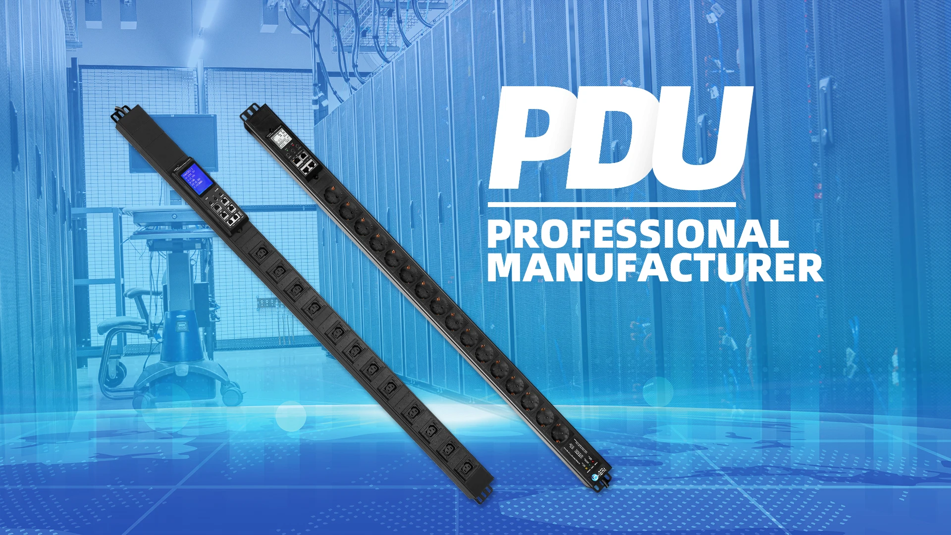 Customized 32A PDU - Single Phase Three Phase Vertical