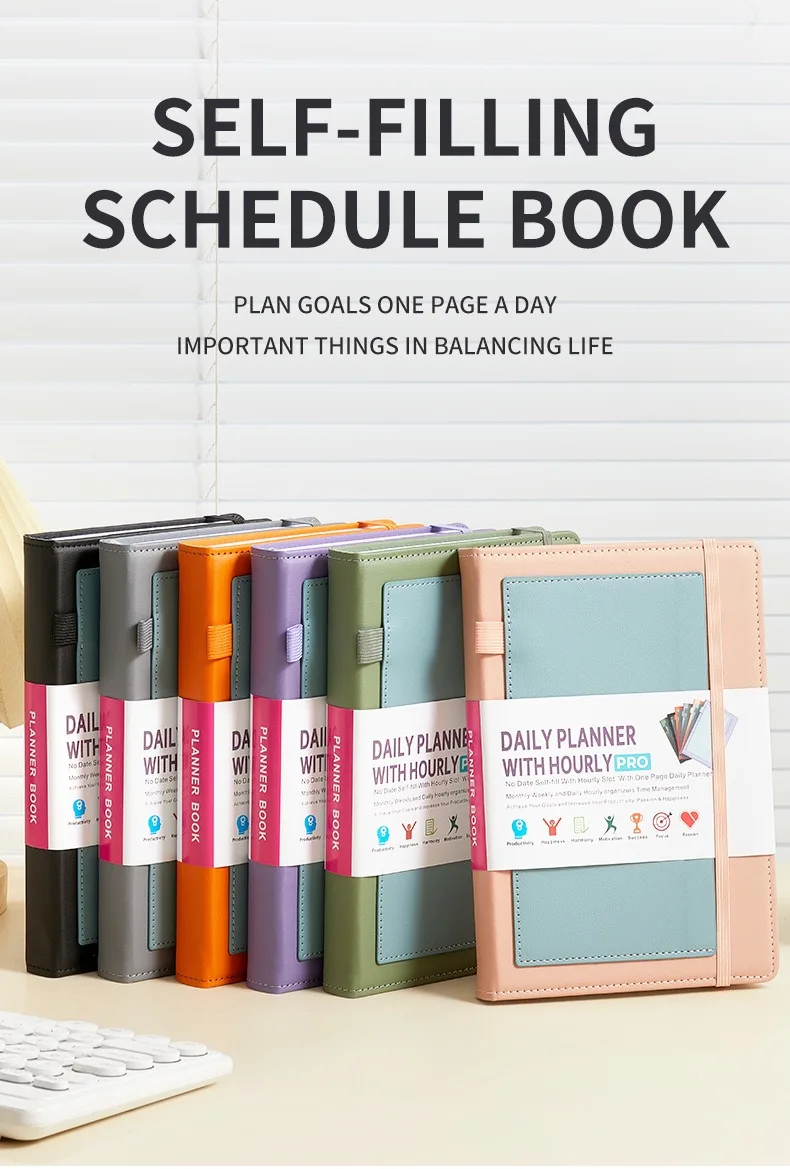 2025 Diary Joumal Cover Notebook A5 Custom Hot Stamping Logo Cloth ...