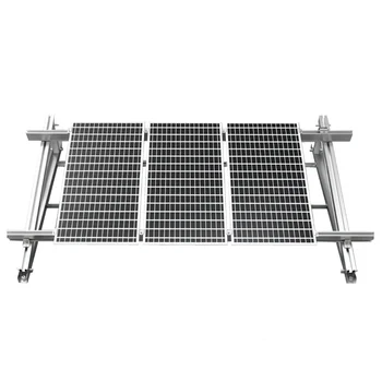 Flat Roof Pv Support Ground Photovoltaic Supports Solar Mounting System ...