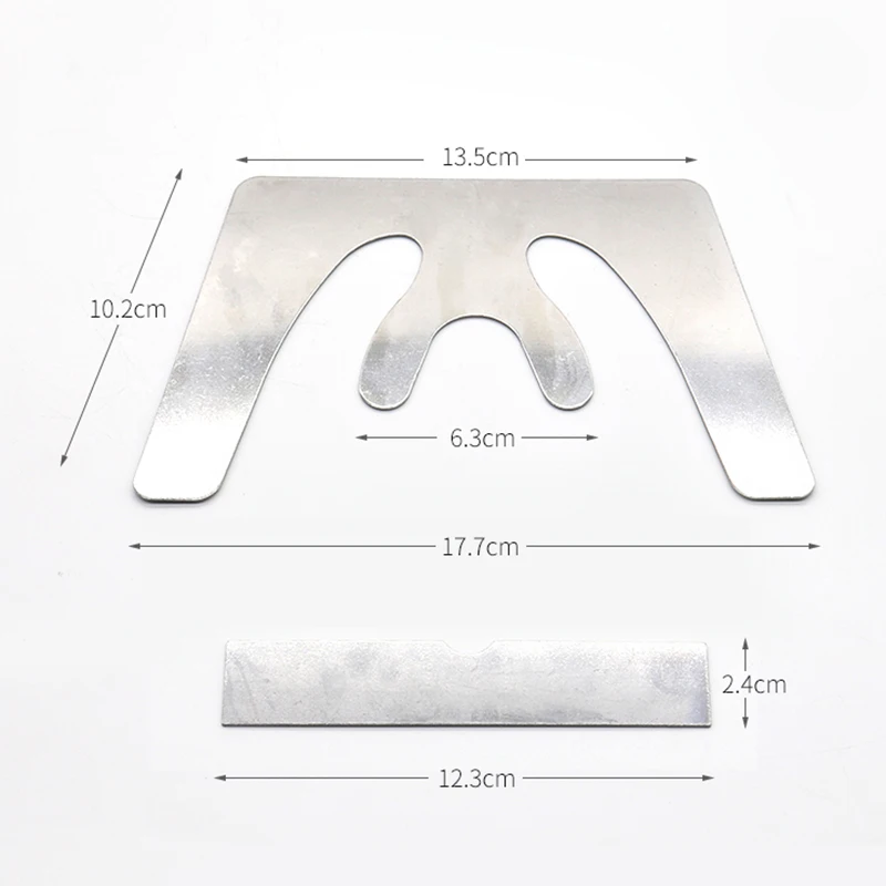 Stainless Steel Dental Occlusal Maxillary Casting Jaw Fox Plane Plate ...