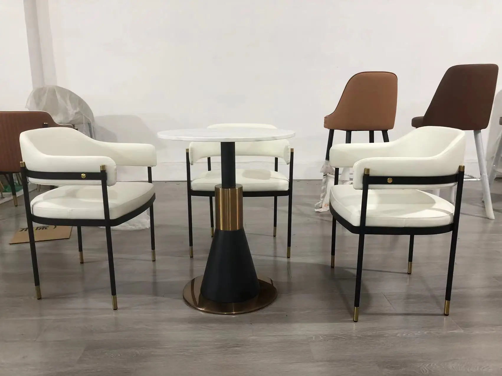 Restaurant bar Commercial Booth Seating Sofa Chair Leather Restaurant ...