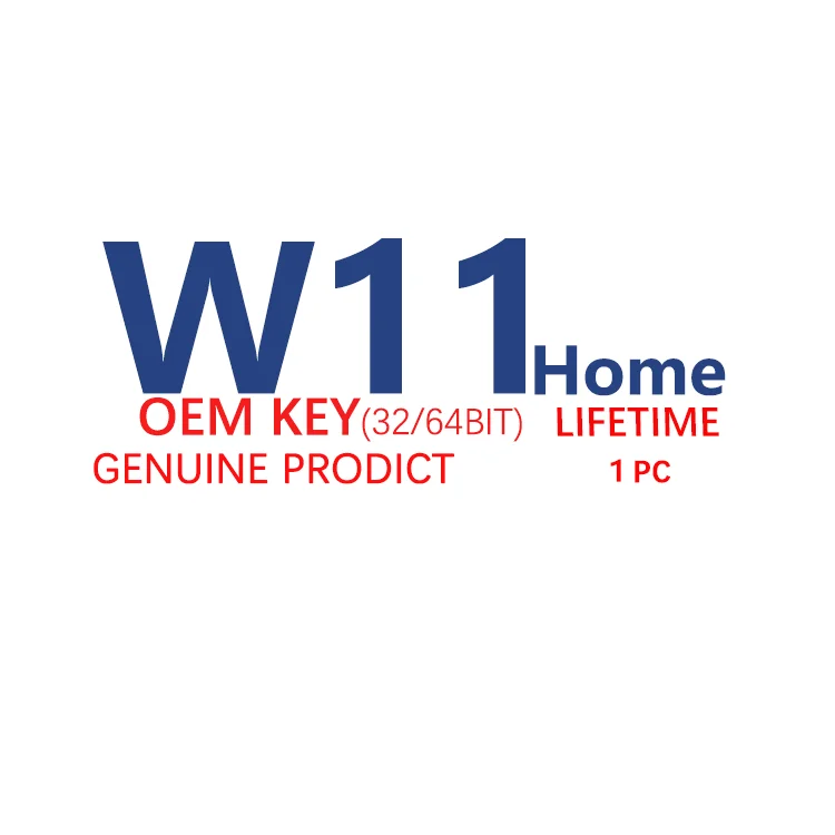 Wholesale Global Genuine Win11 Home Oem Key 100% Online Activation W11 ...