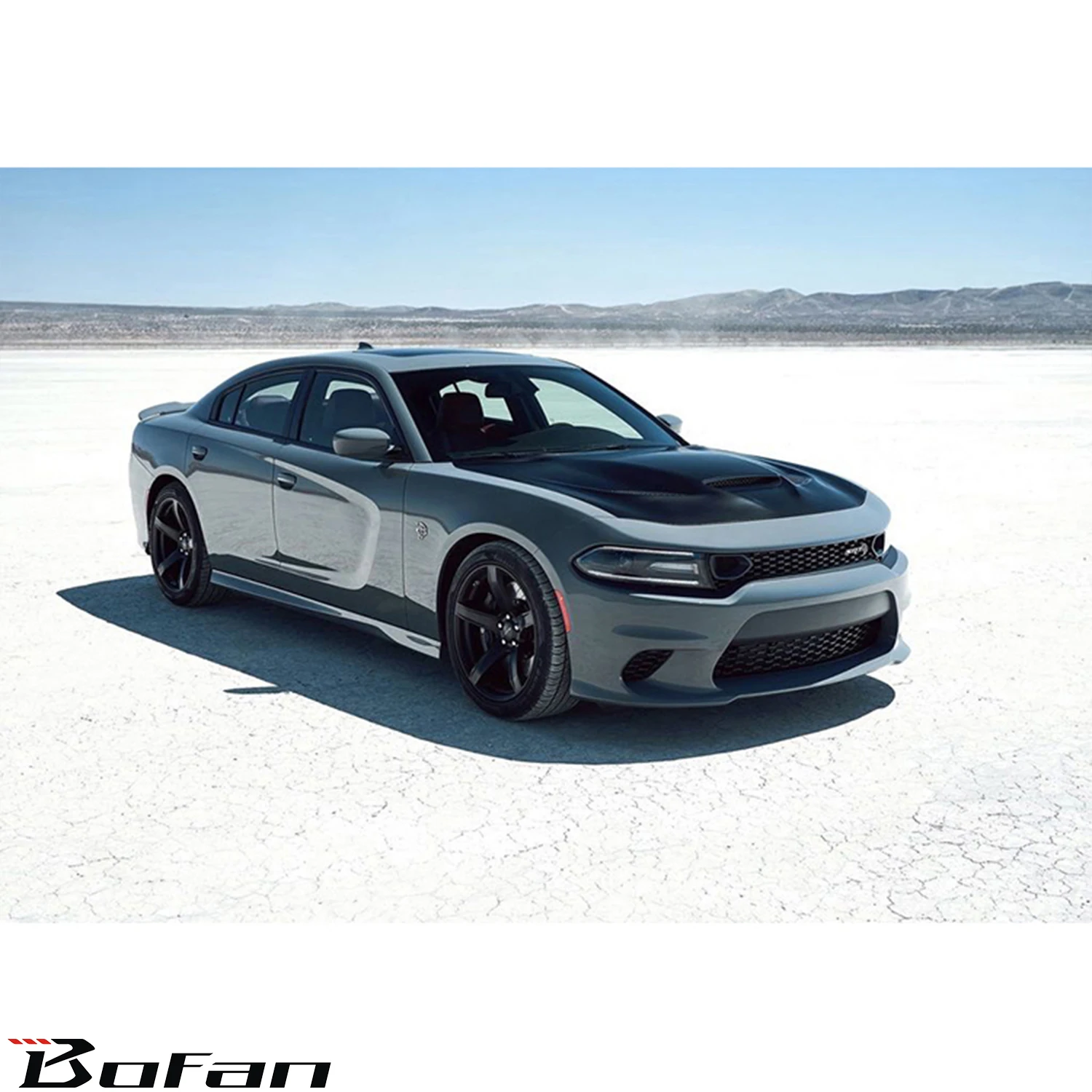 Hellcat Style Front Bumper Front Lip Without Lamp Hole Car Bumper for ...