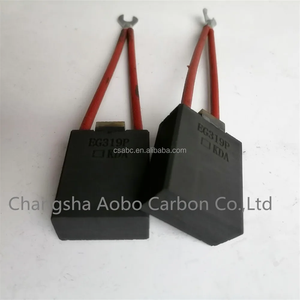 Customized Size Electro-Graphite Carbon Brush EG319P Motor Accessories ...