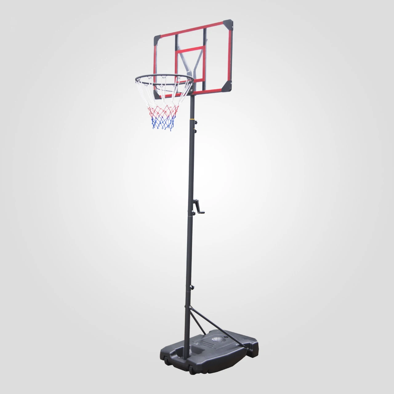 MOZURU Portable Basketball Hoop Stand with Basketball Backboard ...