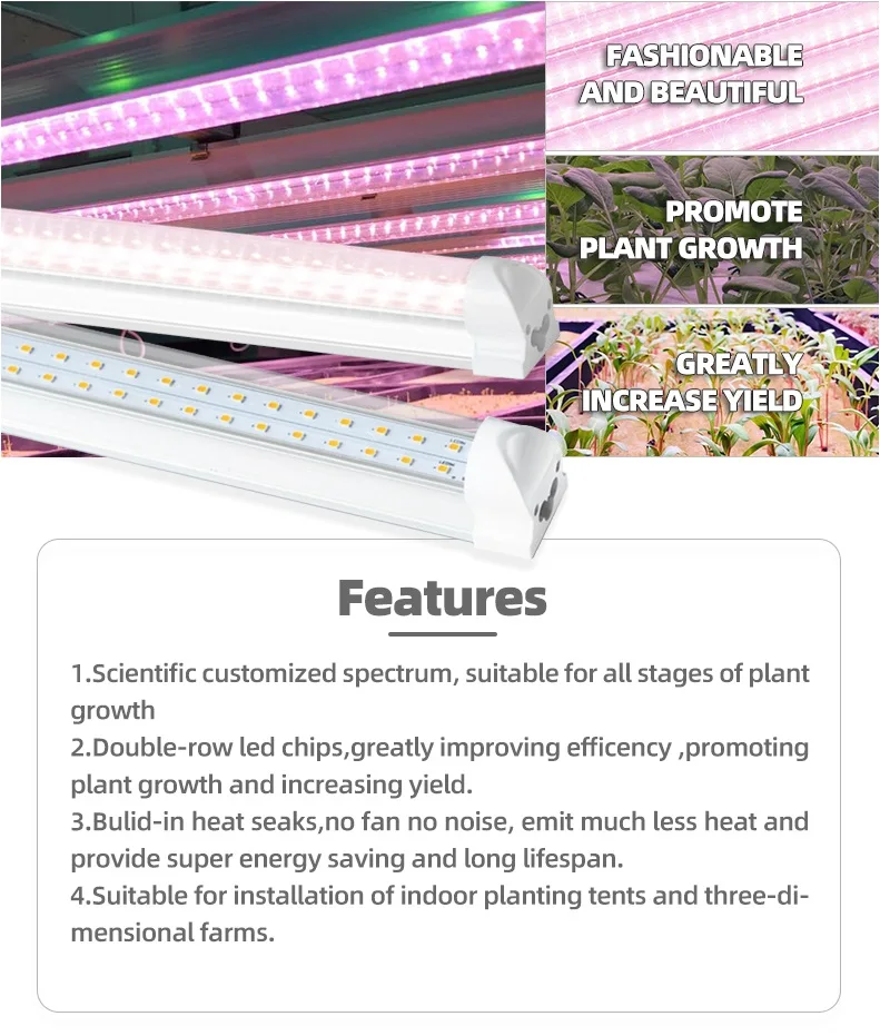 Best T8 T5 Full Spectrum Lm301b Led Grow Light Strip Indoor Plant ...