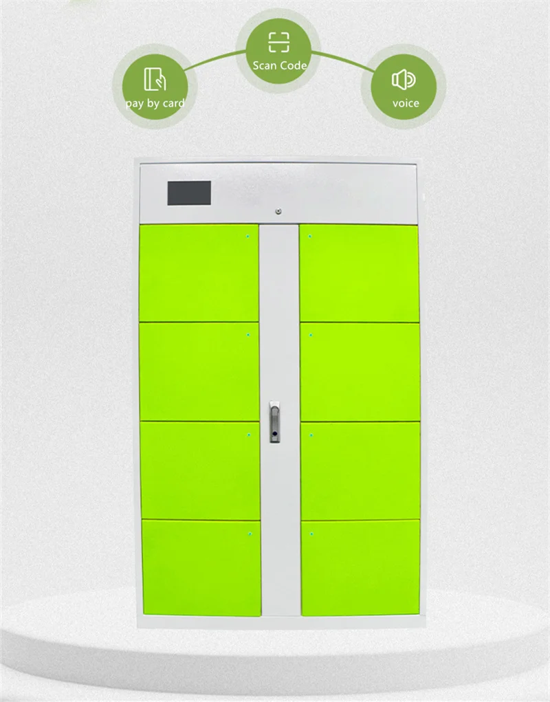 Scan Qr Code E Scooter Battery Charging Cabinet Solar Battery Storage ...